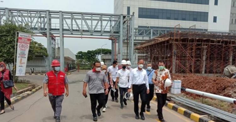 Menperin Lihat Produksi Minyak Goreng Di Sinar Mas Agribusiness Marunda