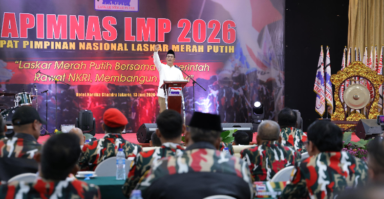 Mentan Ajak Laskar Merah Putih Kawal Swasembada Pangan,Lawan Mafia Pangan