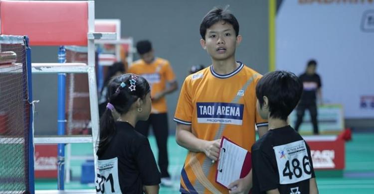 Mimpi Besar Pebulu Tangkis Cilik di Audisi Beasiswa Taqi Arena