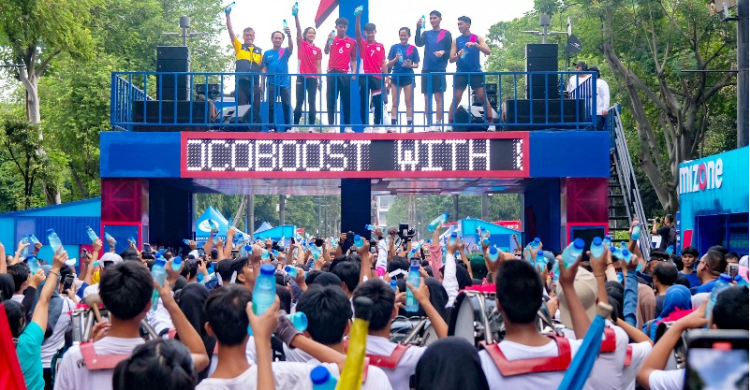 Mizone COCOBOOST, Ajak Masyarakat Terapkan Gaya Hidup Aktif dan Sehat