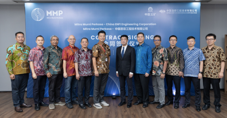 MMS Group Tunjuk China ENFI Jadi Kontraktor Proyek Smelter Nikel MMP