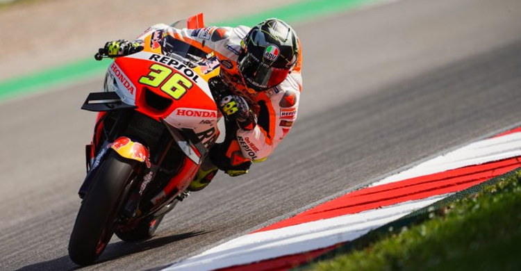 MotoGP, Joan Mir Dan Baby Alien Incar Podium Motegi