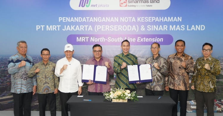 MRT Jakarta-BSD Sepakati Kerja Sama Studi Kelayakan Rute Lebak Bulus-Serpong
