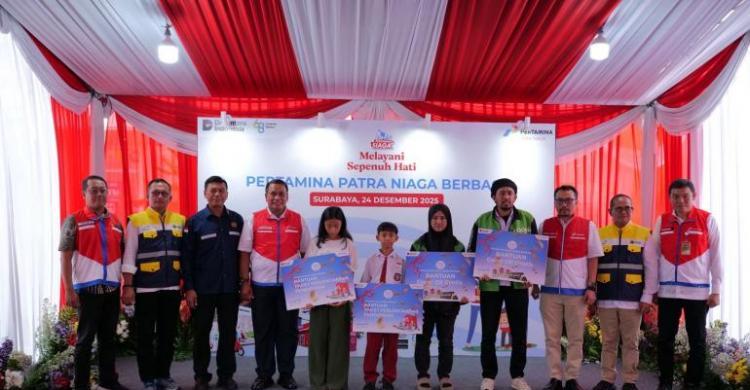 Nataru, Pertamina Patra Niaga Siaga Pasokan Energi Dan Salurkan Paket ...