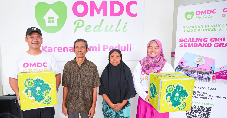 OMDC Berbagi Sedekah Scaling Gigi Dan Sembako Gratis
