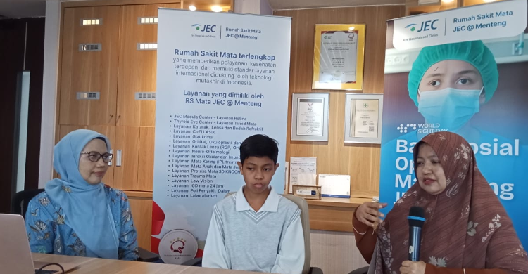 Operasi Gratis JEC Pulihkan Percaya Diri Anak Penderita Mata Juling