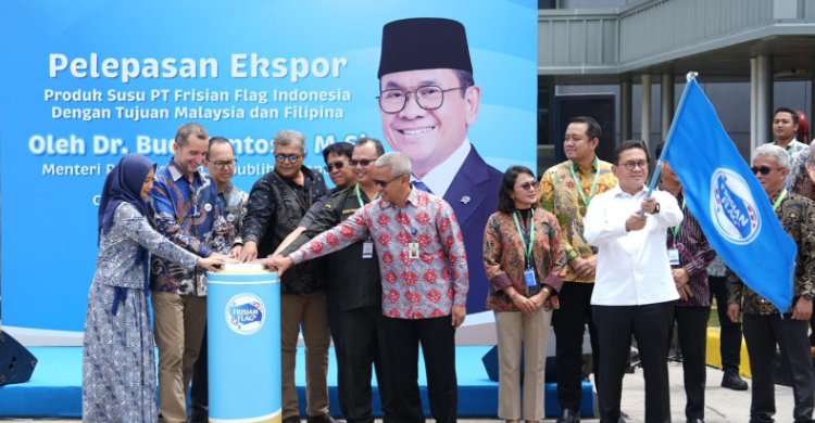 Pabrik FFI Cikarang, Resmikan Ekspor Produk Susu ke Asia Tenggara