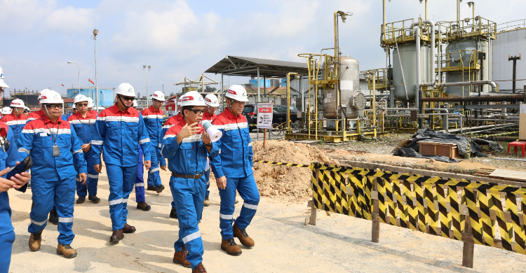Pastikan Keandalan Operasi, Dirut Pertamina Kunjungi Zona Rokan