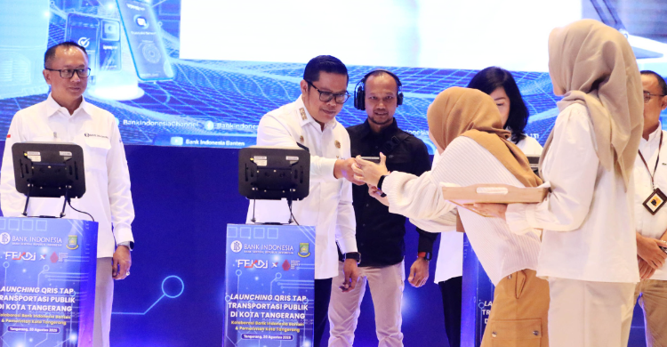 Pemkot Tangerang Luncurkan Pembayaran QRIS Tap Di Transportasi Umum