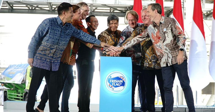 FrieslandCampina dan Frisian Flag Indonesia Resmikan Pabrik Terbaru