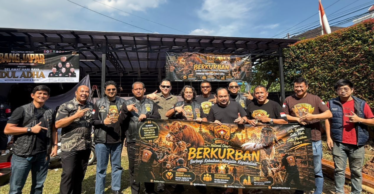 Perikhsa Riders Dan Bang Japar Salurkan Hewan Kurban Untuk Warga Jakarta