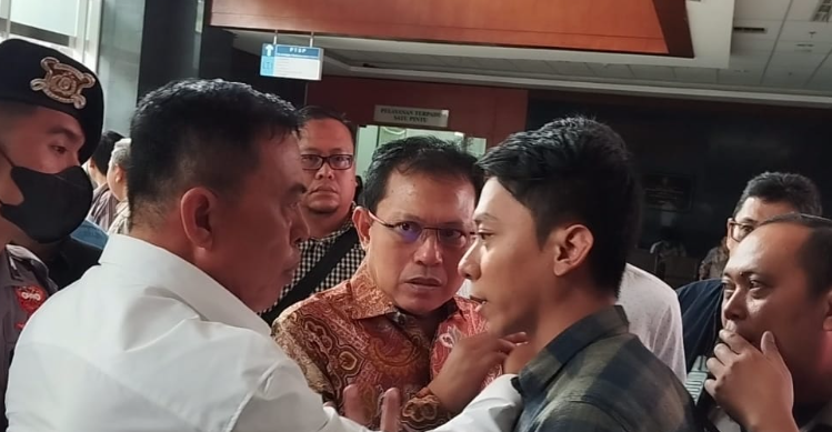 Perlakuan Khusus Untuk Hasbi Hasan Di Pengadilan, Lewat Lift Ke Basement