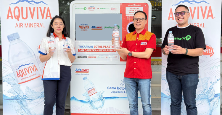 Perluas Aksi Daur Ulang, AQUVIVA Hadirkan RVM Plasticpay di Jaringan ...