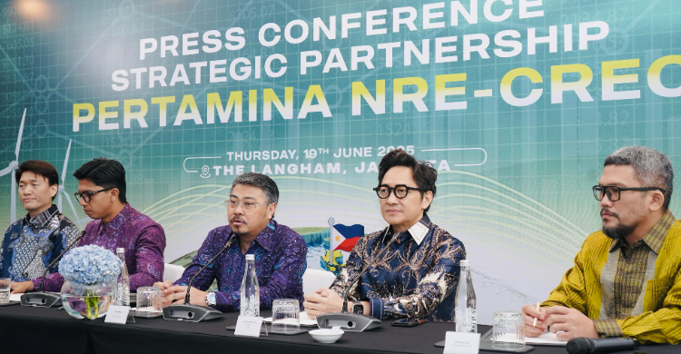 Pertamina NRE Gandeng CREC Investasi Rp 1,96 Triliun
