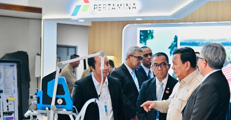 Pertamina Pamerkan Rig Merah Putih-SAF Di KSTI 2025