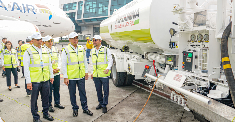 Pertamina Patra Niaga Salurkan SAF, Penerbangan Perdana Dapat Apresiasi