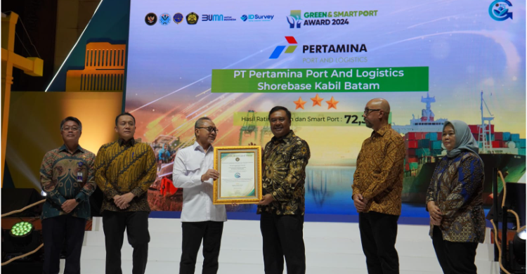 Pertamina Port and Logistics Raih Penghargaan Green & Smart Port 2025