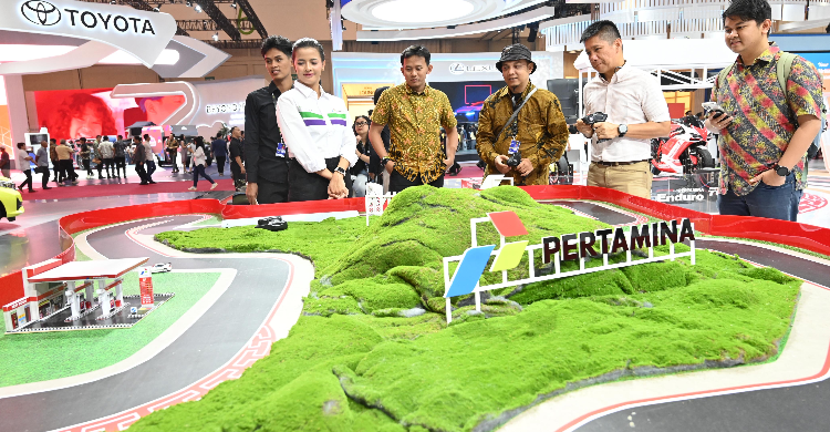 Pertamina Raih Best Booth Interactive Experience Di GIIAS 2025