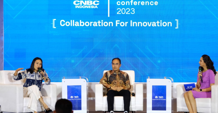 Peruri Beberkan Pengalaman Transformasi Digital di CNBC Tech Conference 2023