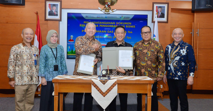 PGN dan Krakatau Steel Kembangkan Infrastruktur LNG di Kawasan Pelabuhan