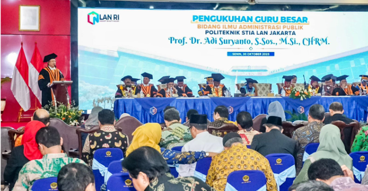 Pidato di Pengukuhan Profesor Kepala LAN Bamsoet Tekankan Transformasi ...