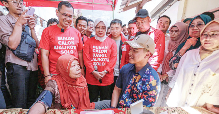 Pilwalkot Bandung 2024, Kaesang Turun Gunung Menangkan Duet Arfi-Yena