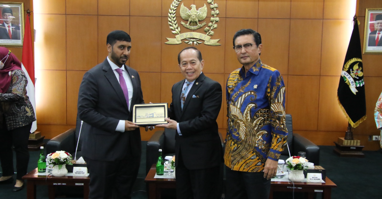 Pimpinan MPR Terima National Defence College UAE