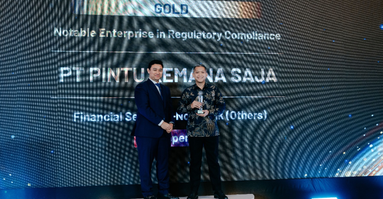 PINTU Kembali Raih Penghargaan Indonesia Regulatory Compliance Awards 2026