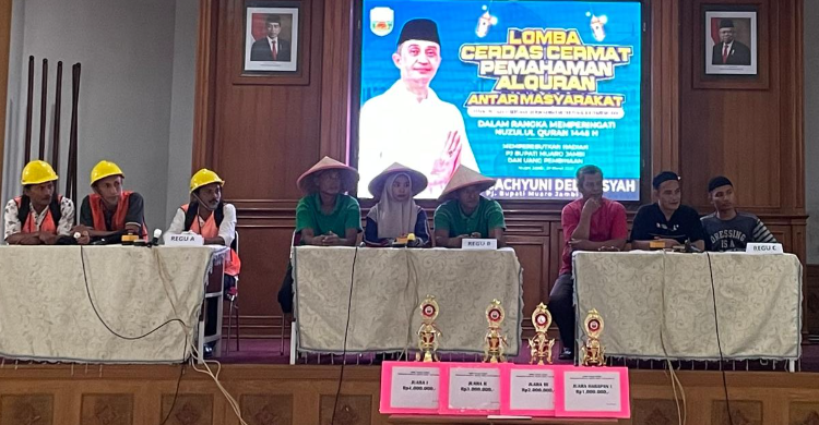 Pj Bupati Muaro Jambi Gelar Cerdas Cermat Pemahaman Alquran Antar Wong ...