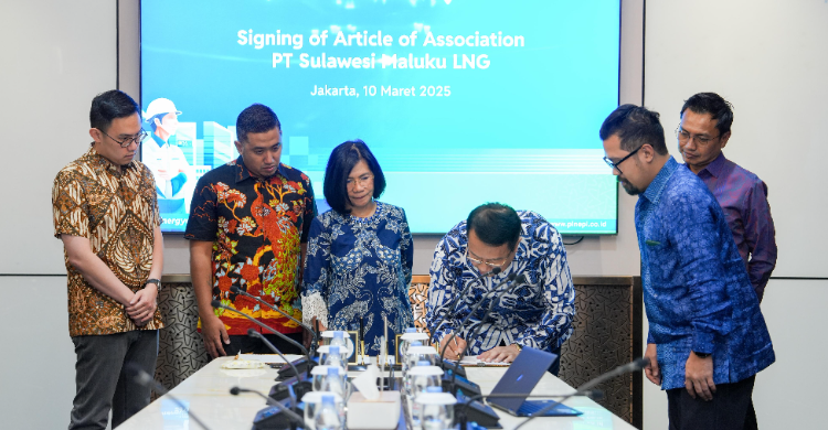 PLN EPI Resmikan PT Sulawesi Maluku LNG untuk Proyek Gasifikasi