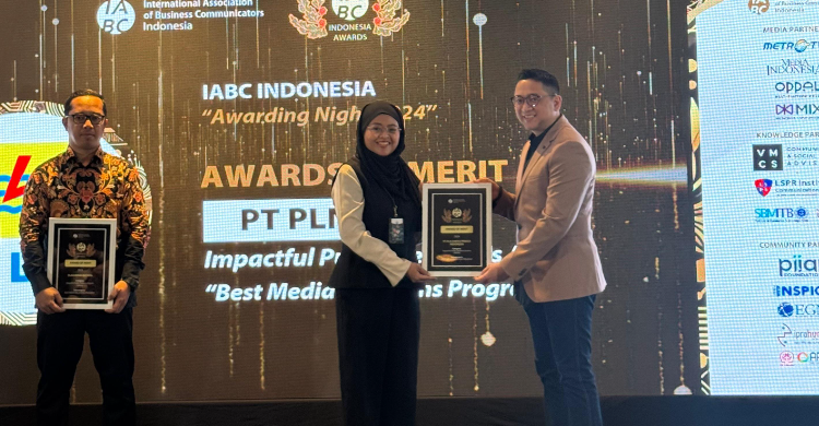 PLN EPI Sabet Penghargaan di IABC Awards 2024