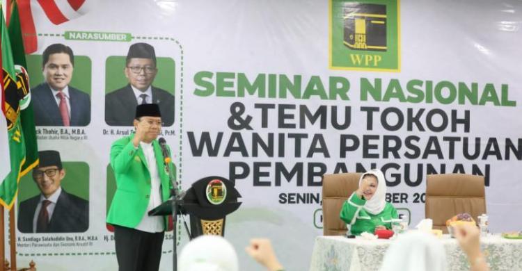 Plt Ketum Ppp Survei Partai Mulai Naik Wpp Jadi Ujung Tombak Sosialisasi