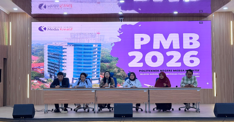 Polimedia Buka PMB 2026, Sediakan 1.866 Kursi di 23 Prodi Kreatif