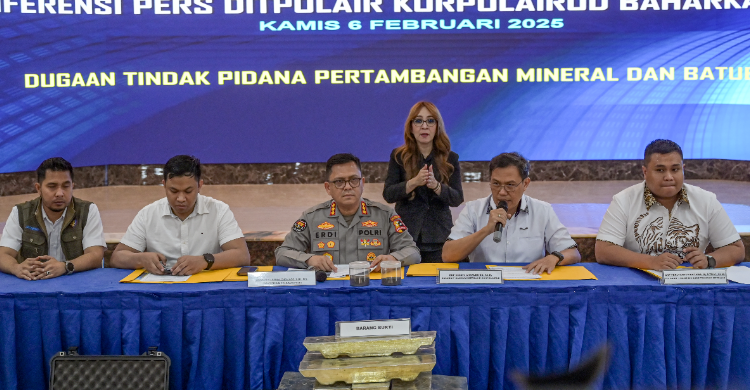Polri Bongkar Tambang Timah Ilegal Di Bekasi Kerugian Negara Capai Rp 10 Miliar