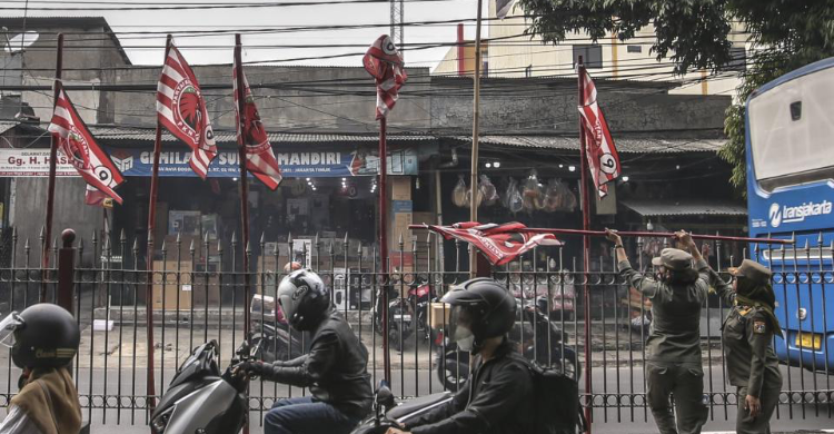 Polusi Visual, Pramono Tertibkan Bendera Dan Atribut Partai Di Jakarta