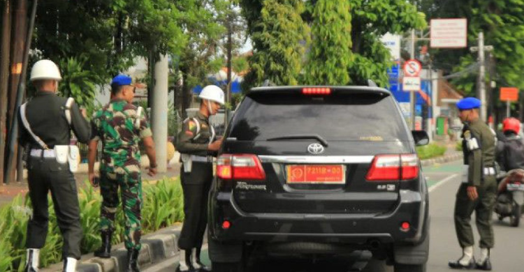 Pomdam Jaya Tertibkan Penggunaan Kendaraan Pelat Dinas TNI