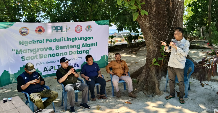 PPLI Tanam Mangrove Dan Lepas Penyu Di Pulau Pramuka