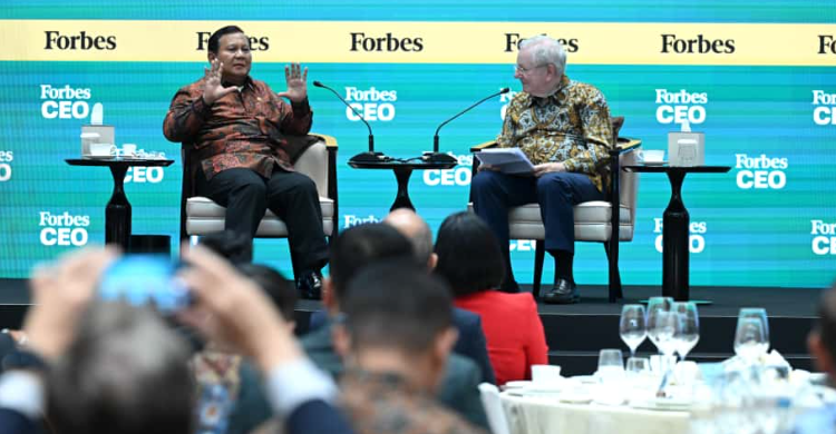 Prabowo Ungkap Esensi MBG di Forbes Global CEO: Bangun Generasi Sehat ...