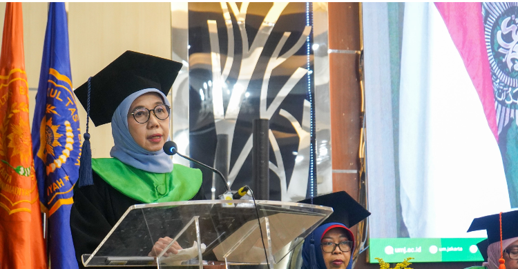 Prof. Mutmainah Resmi Jadi Guru Besar Ilmu Manajemen Industri FT UMJ