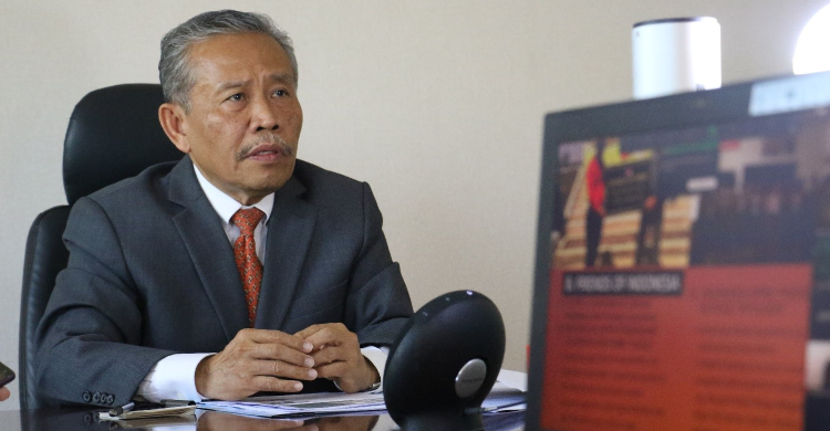 Promosi Hubungan Indonesia-Korea Utara di hadapan 400 Mahasiswa Binus