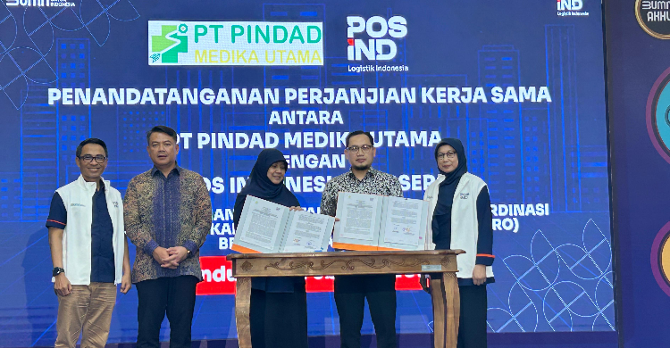 PT Pindad Medika Utama Dan PT POS Indonesia Teken Kerja Sama Layanan Kesehatan