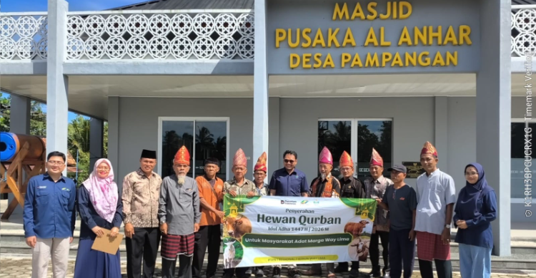 PTPN I Potong 304 Hewan Kurban Dari Sumatera Hingga Papua