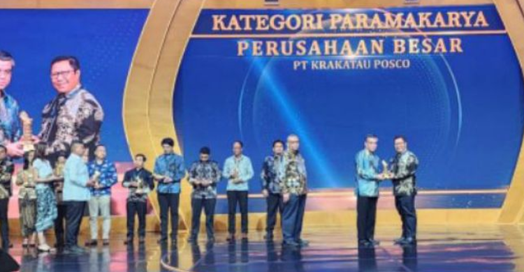 Raih Paramakarya 2025, Krakatau Posco Buktikan Keunggulan Produktivitas
