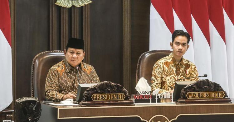 Sidang Kabinet Perdana, Prabowo Warning Menteri