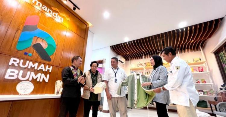 Relokasi Rumah BUMN Bogor, Bank Mandiri Dorong UMKM Go Global