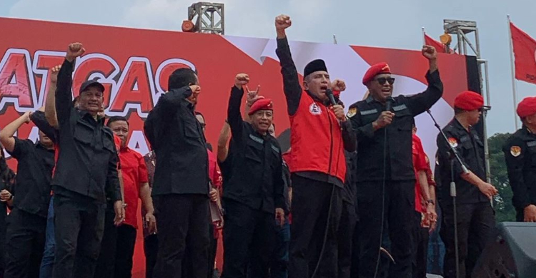 Di Sumut, Banteng Jalan Sendirian