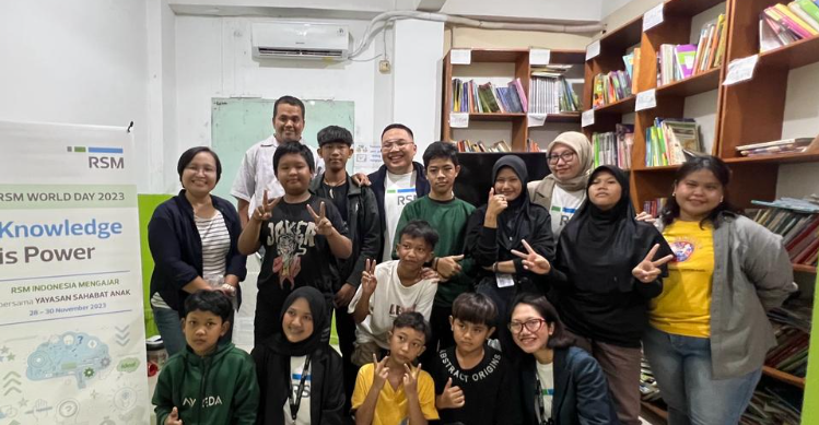 RSM World Day 2023: RSM Indonesia Edukasi Anak Jalanan