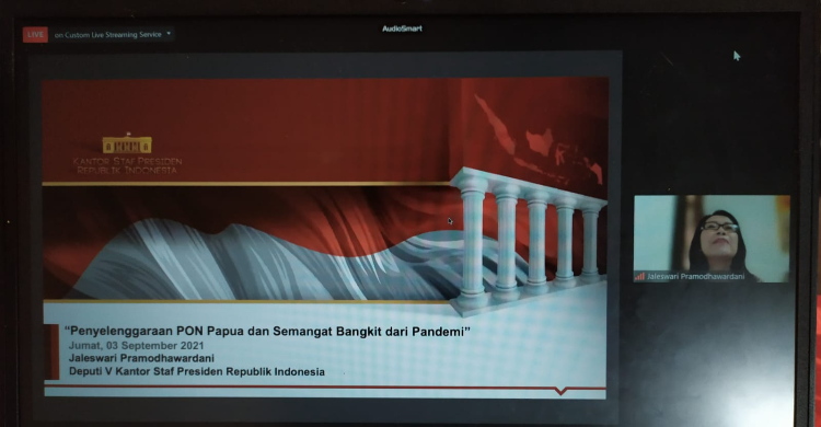 Rumah Perdamaian SKSG UI: PON Papua Perekat Solidaritas Nasional