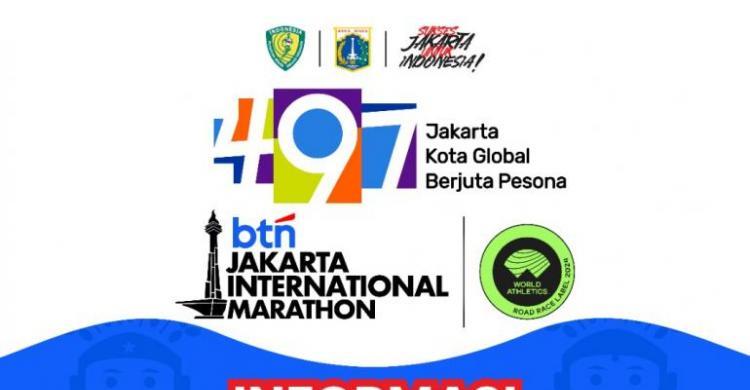 Penutupan Jalan Saat BTN Jakarta International Marathon 23 Juni 2024