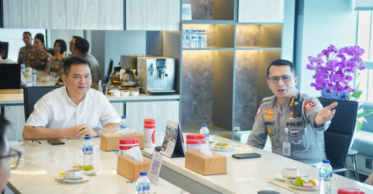 Sambut HUT Ke-70 Korlantas, Kombes Agus Prasatya Sowan Ke Firman Shantyabudi